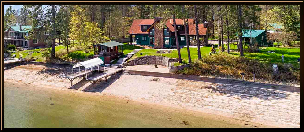 Luxurious Waterfront Estate on the Ponderay River